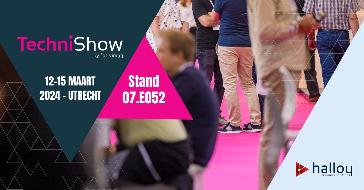 Halloy op de TechniShow 2024 in Utrecht - Halloy Business Solutions